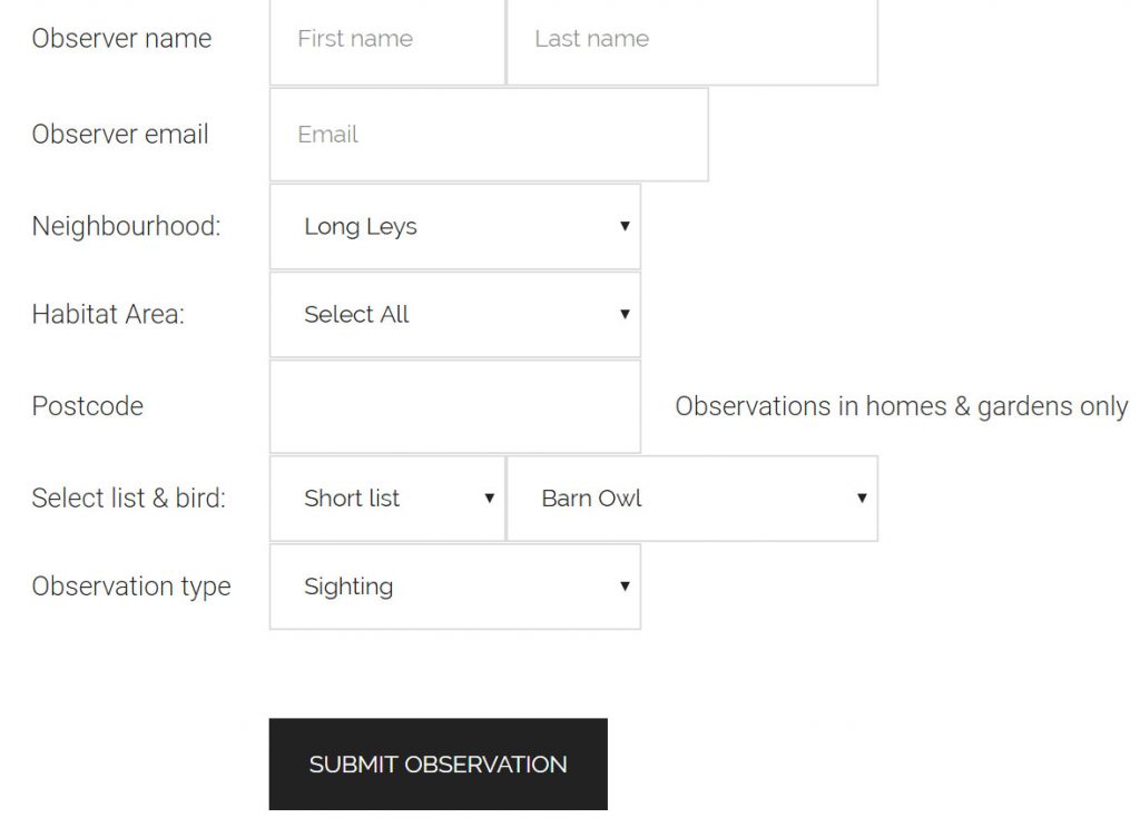 Bird-Survey: Overview and How To Use
